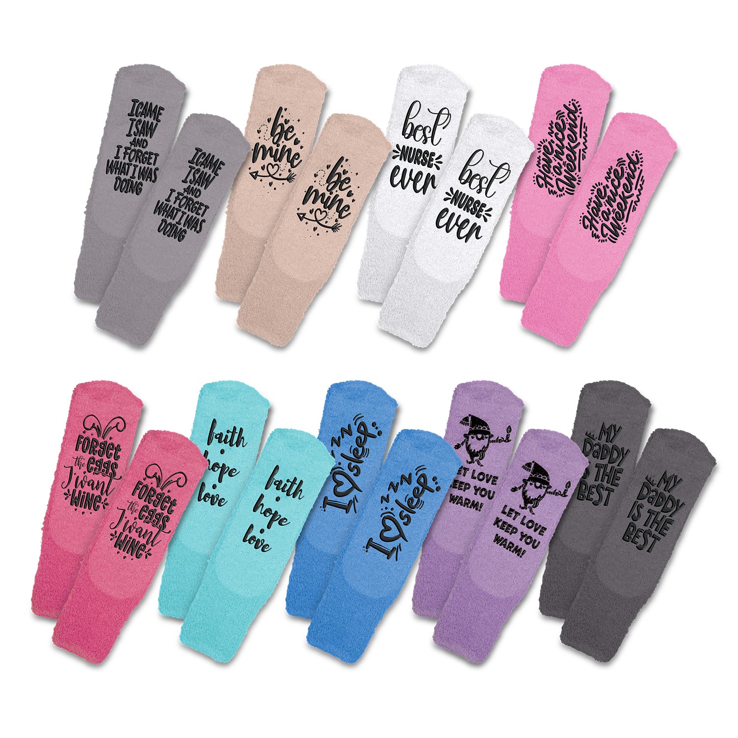 Fluffy Grip Socks – Impact Promotional Products